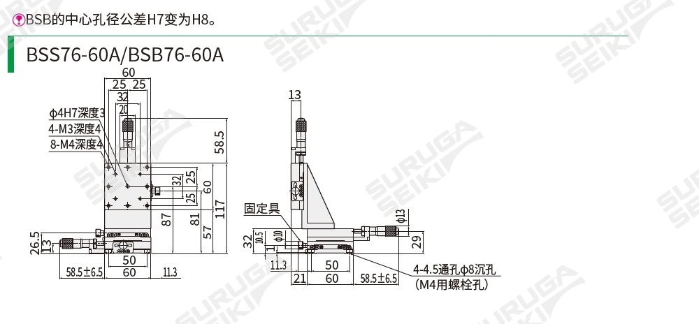 BSS76-60A|骏河精机科技(上海)有限公司_骏河精机