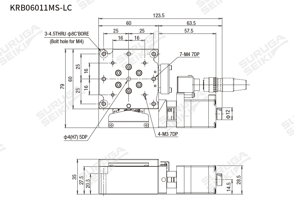KRB06011C|骏河精机科技(上海)有限公司_骏河精机