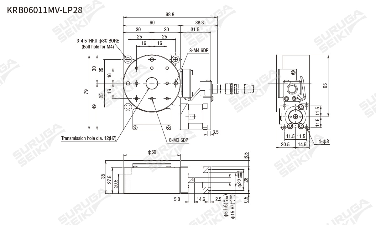 KRB06011MSV-LS38-3|骏河精机科技(上海)有限公司_骏河精机
